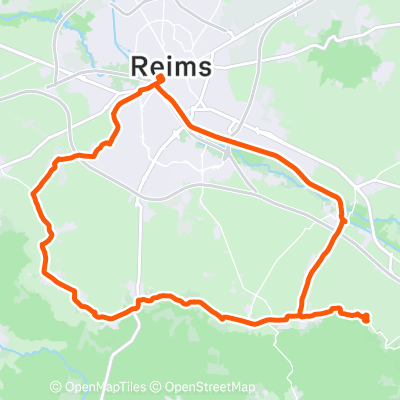 Reims 1 | 51.2 km Cycling Route on Strava