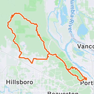 Beyond Pumpkin Ridge | 61.9 mi Cycling Route on Strava