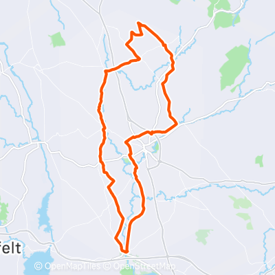 Spin to Bullet farm via Bartertown & Gas town | 48.0 mi Cycling Route ...