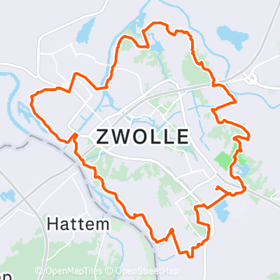 Rondje Zwolle | 40.9 km Cycling Route on Strava