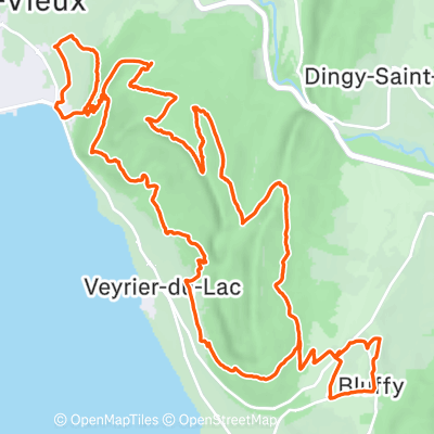 Tour du Veyrier avec Bichette | 29.9 km Running Route on Strava