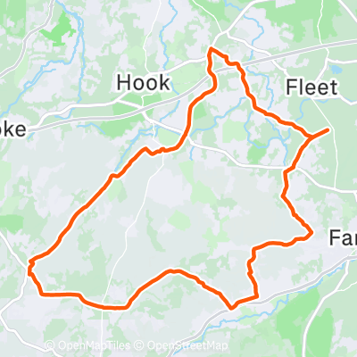 50K Lasham ride | 50.7 km Cycling Route on Strava