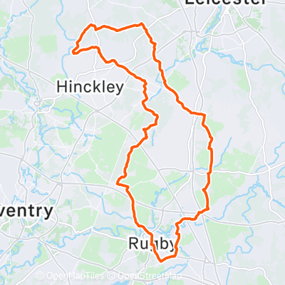Sutton Cheney Wharf | 91.5 km Cycling Route on Strava