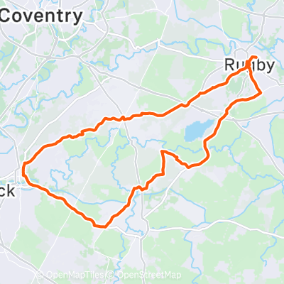 60k Easy | 58.1 km Cycling Route on Strava