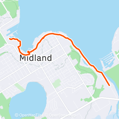 Midland Rotary Waterfront Trail | 5.7 km Cycling Route on Strava