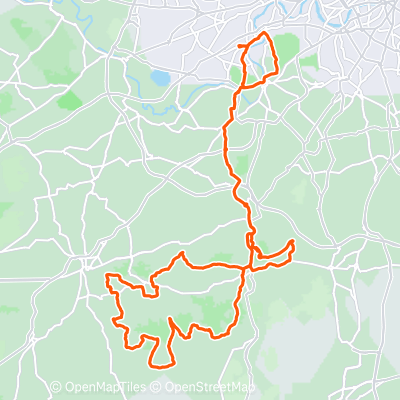 Surrey Hills | 140.2 km Cycling Route on Strava