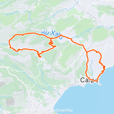 Til Col De Rates og en lille rundtur fra Calpe | 91.6 km Cycling Route ...