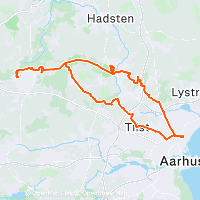 MTB: Aarhus - Hinnerup spor- Hammel spor - Aarhus | 82.5 km Mountain ...