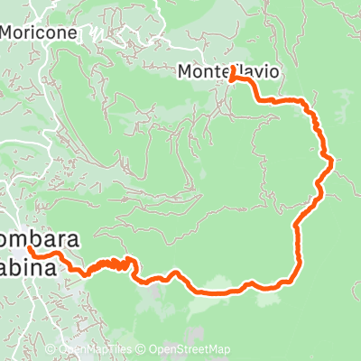 Monteflavio 19,5km | 19.3 km Hiking Trail on Strava