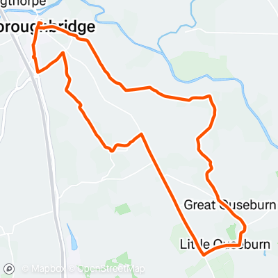 Boroughbridge extra loop | 22.2 km Cycling Route on Strava