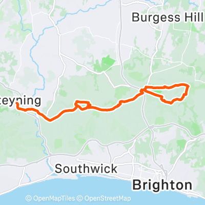 Ditchling and Chattri memorial | 38.2 km Cycling Route on Strava