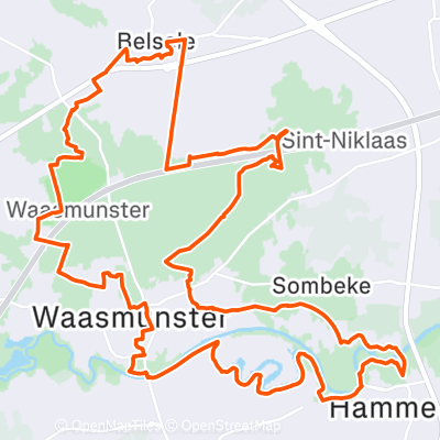 Mira via oude Durme | 29.3 km Cycling Route on Strava