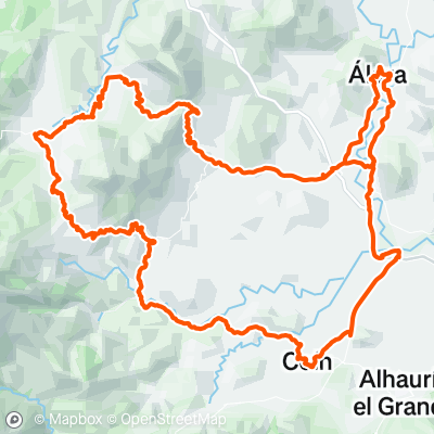 BBC Tour to Alora - Day 2 Ride | 68.7 mi Cycling Route on Strava