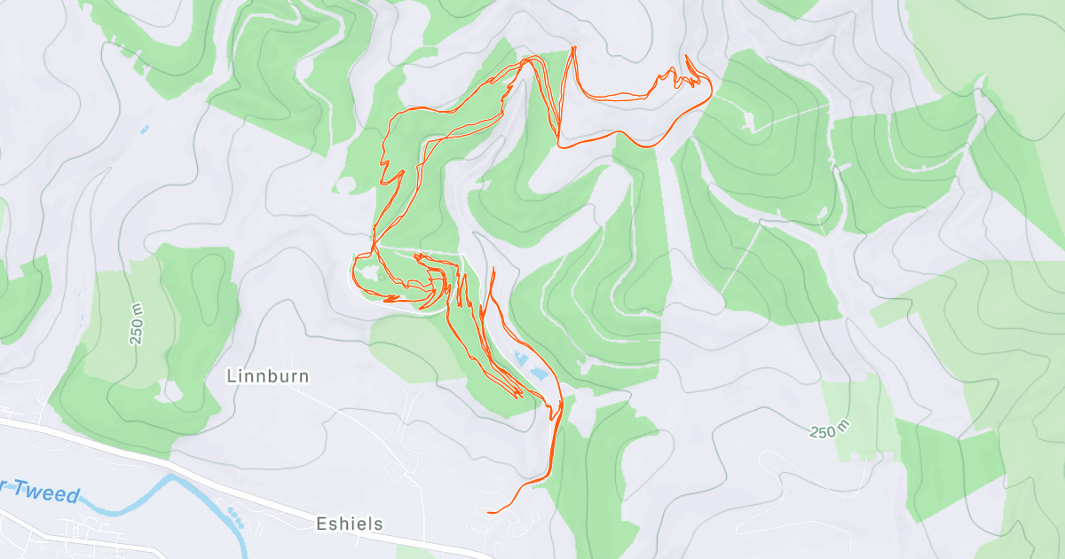 Glentress Blue route x2 | Strava