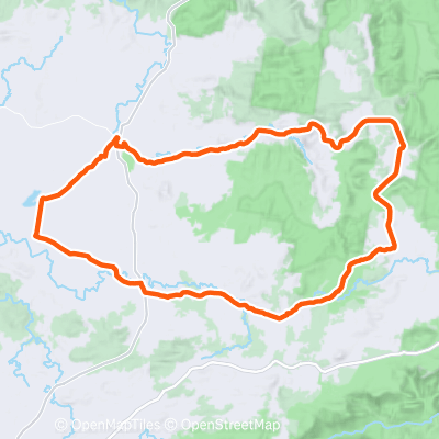 Deepwater 100km loop | 100.7 km Cycling Route on Strava