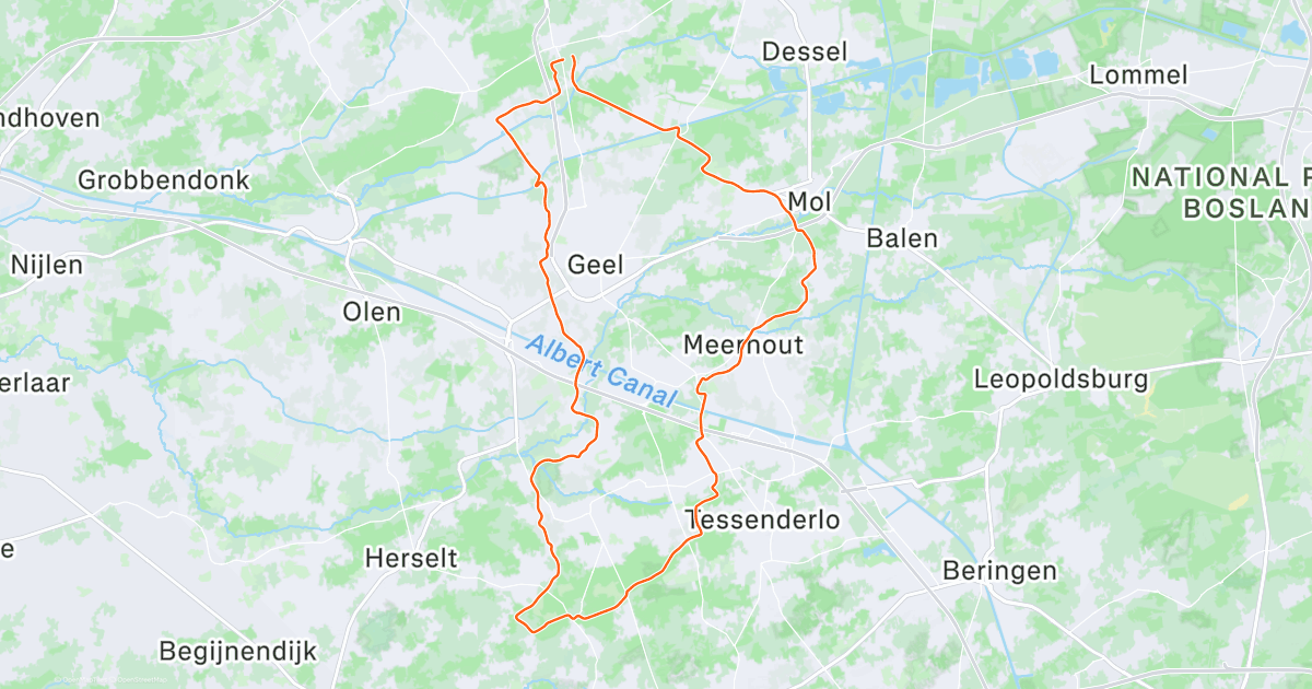 Kasterlee-Hulsen-Averbode-Laakdal | Strava