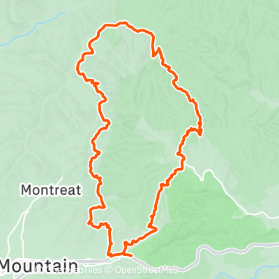 Heartbreak Ridge via Old Mitchell Toll Road (Star Gap, Heartbreak Ridge ...
