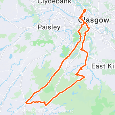The Sunday Social - Stewarton | 75.9 km Cycling Route on Strava