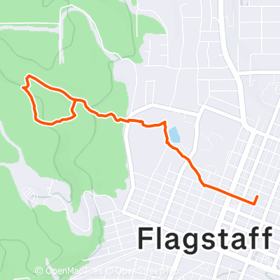 Flagstaff Mars Hill | 3.3 mi Running Route on Strava