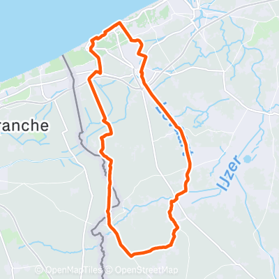 67 Km - Koksijde - Veurne - Alveringem - Lo-Reninge -Westveteren ...