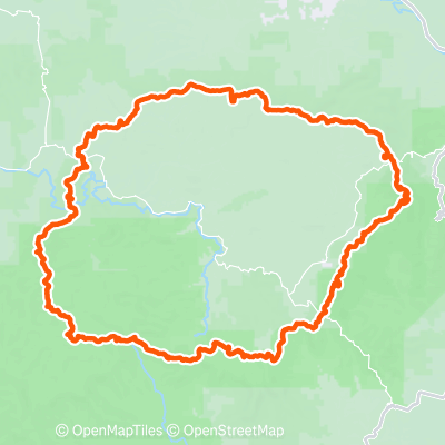 Georgia Loop | 54.5 mi Trail Running Route on Strava