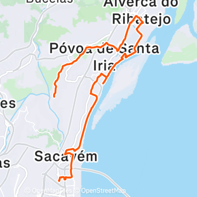 Morning Ride - Vialonga & Tejo | 31.9 km Cycling Route on Strava