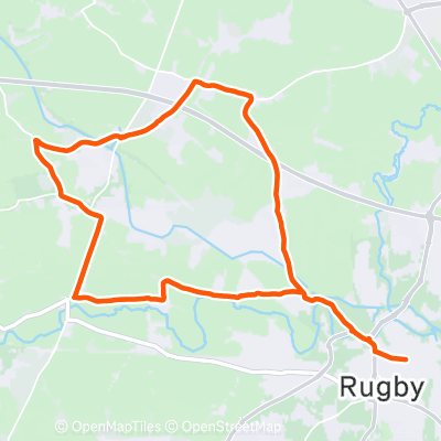 1 Hour | 27.4 km Cycling Route on Strava