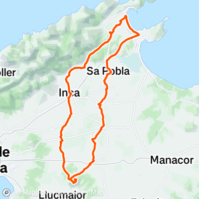 Majorca - Randa | 121.4 km Cycling Route on Strava