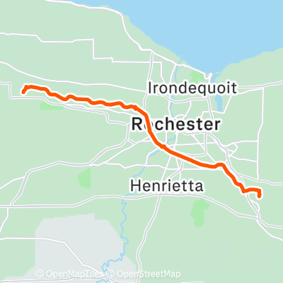 Erie Day 3 Brockport to Fairport | 33.1 mi Cycling Route on Strava