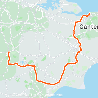 RTTT - Rye to the Tide | 123.0 km Cycling Route on Strava