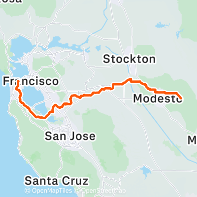 Waterford to San Francisco | 139.9 mi Cycling Route on Strava