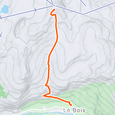 Combe de La Vélière | 3.1 mi Backcountry Skiing Route on Strava