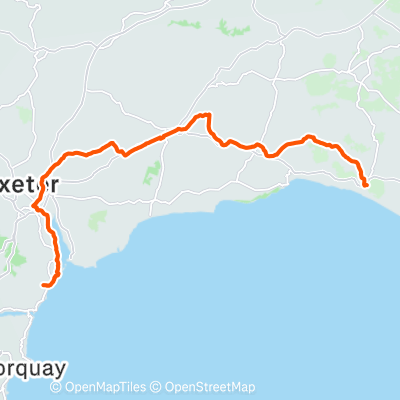 76/90 Exeter - Bridport | 44.3 mi Cycling Route on Strava