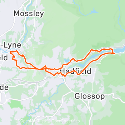 Longdendale Valley | 26.7 km Cycling Route on Strava