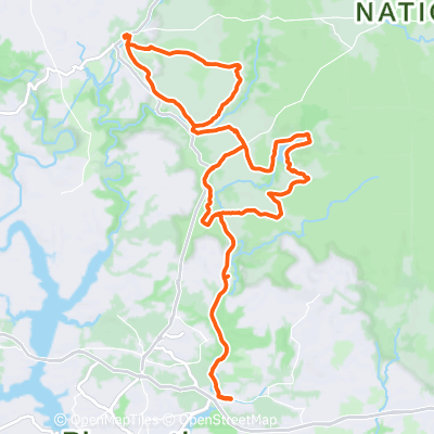 sick note's easy ride | 42.9 mi Cycling Route on Strava