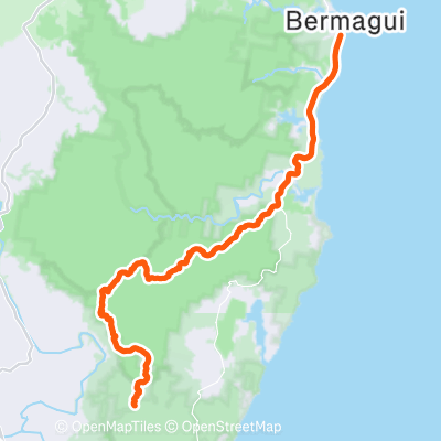 Bermi to Dr George on Dirt | 41.6 km Cycling Route on Strava