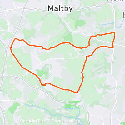 oldcotes & thurcroft 19 | 19.0 mi Cycling Route on Strava