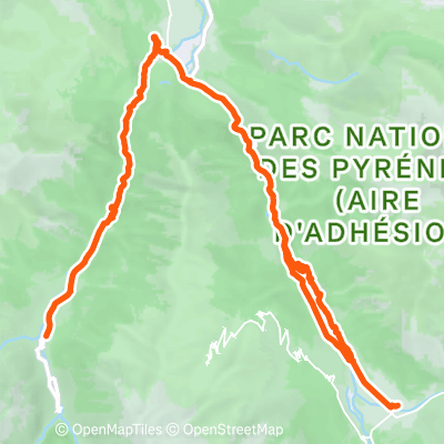TdF Pyrenees tour Day 4 | 45.4 km Cycling Route on Strava