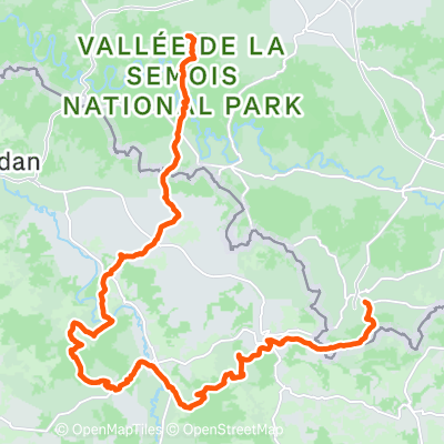HGT - Virton to Bertrix | 117.4 km Cycling Route on Strava