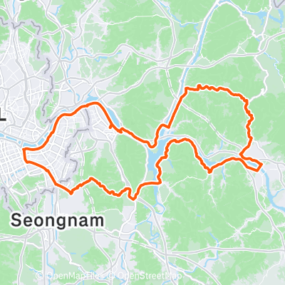 주말라이딩1 | 129.4 km Cycling Route on Strava