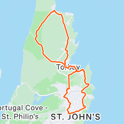 Pouch Cove Loop | 41.1 mi Cycling Route on Strava