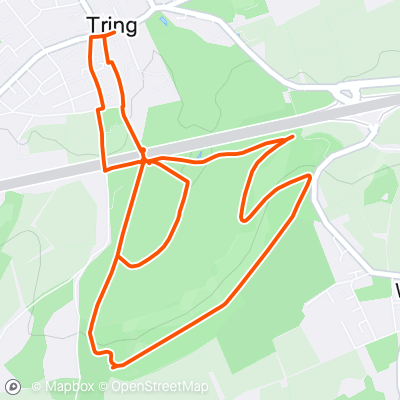 Tring 4.4 (incl Tring parkrun route) | 4.4 mi Running Route on Strava