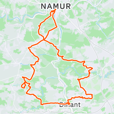 Namen-Dinant-Namen | 101.9 km Cycling Route on Strava