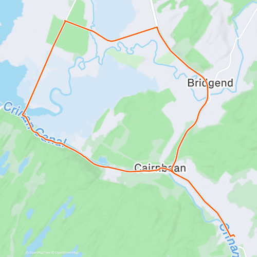 Mid Argyll Triathlon - Cycle Course | 19.0 km Road Cycling Route on Strava