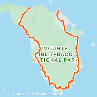 Mindoro Loop | 407.9 km Cycling Route on Strava