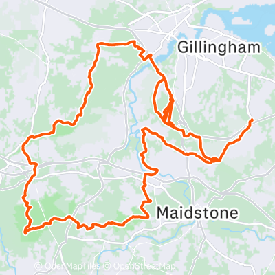 Mereworth & Monk | 61.9 mi Cycling Route on Strava