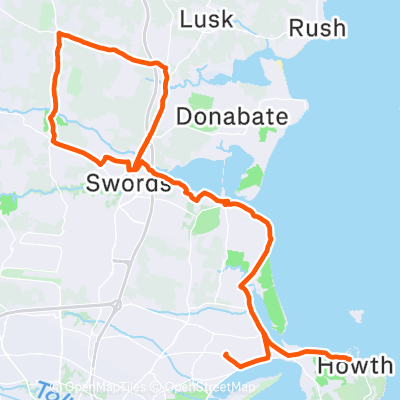 NBCC - Paul Kimmage - Ballyboughal Loop 56KM | 34.8 mi Cycling Route on ...