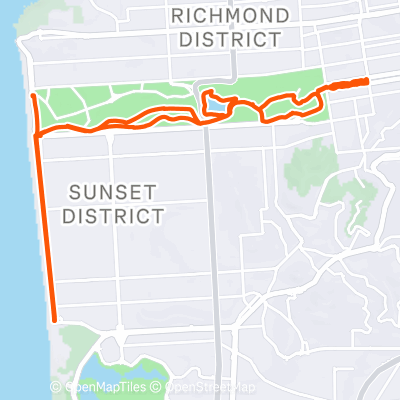 Ocean Beach 14 mi | 14.2 mi Running Route on Strava