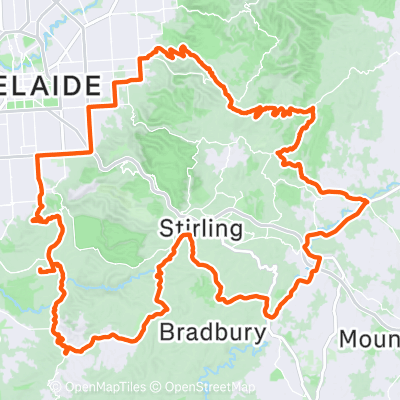 Hill Training route one | 97.9 km Cycling Route on Strava