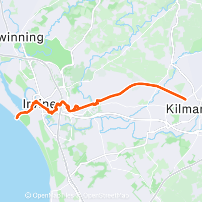 irvine bike ride and back | 31.7 km Cycling Route on Strava